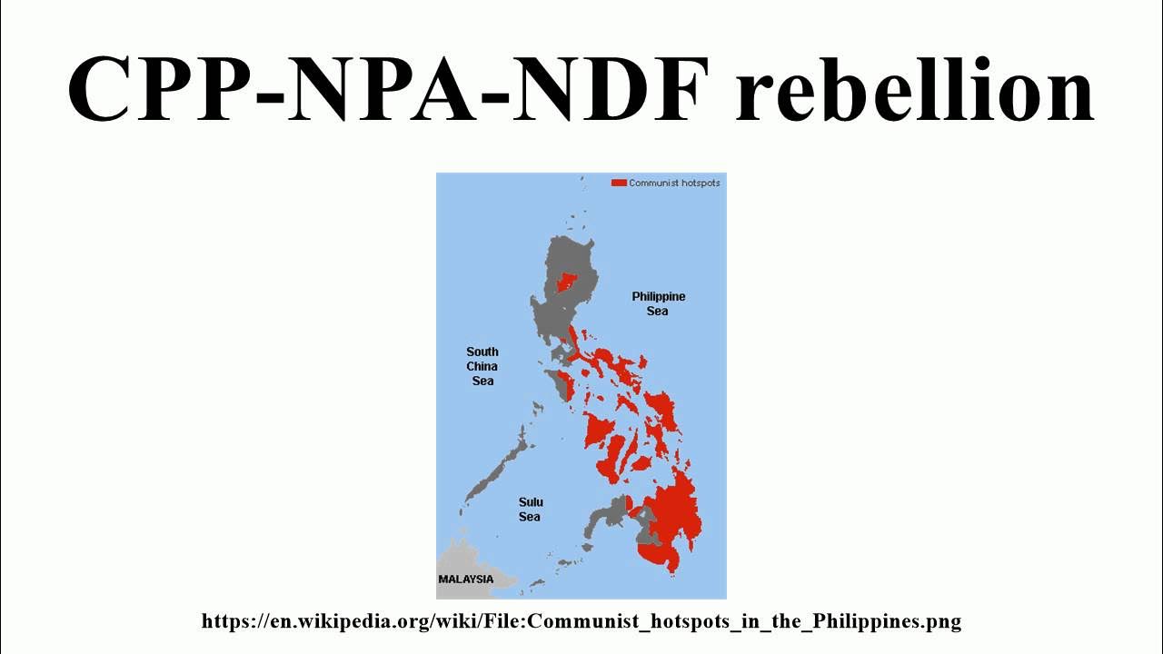 CPP-NPA-NDF rebellion - YouTube