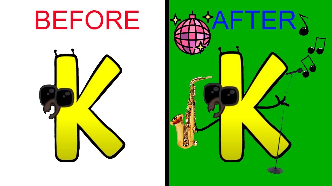 Dancing Alphabet Lore. Dance of "K" - YouTube