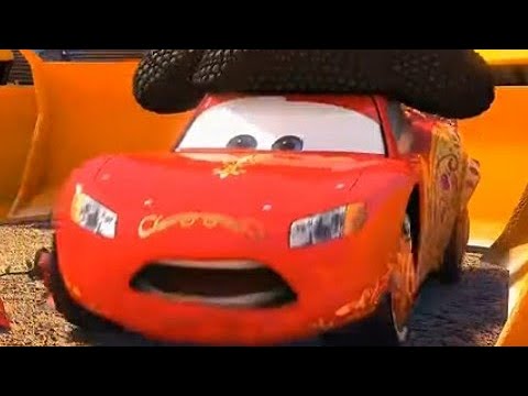 Lightning McQueen Getting Chased By Bulldozers! (10 Minute Loophole ...
