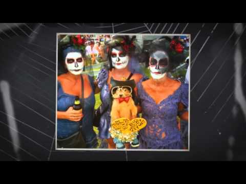 Key West Fantasy Fest 2013 Zombie Bike Ride Parade - YouTube