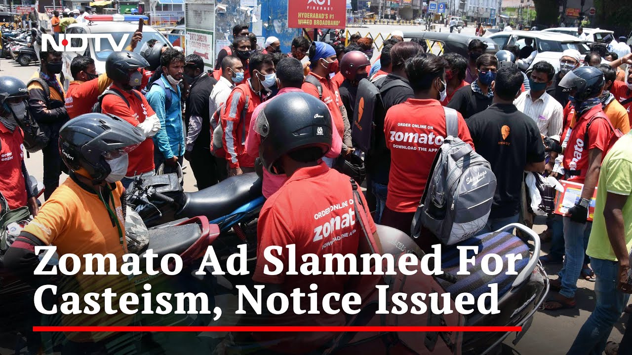 Zomato Served Notice For 'Casteist' Ad On World Environment Day - YouTube