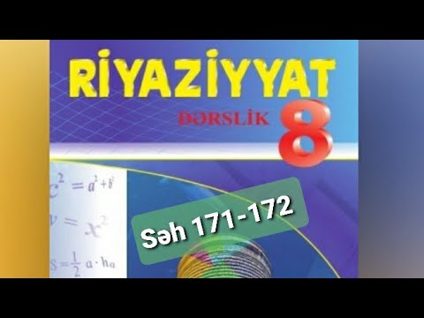 Riyaziyyat.8-ci sinif (səh 171-172) Bərabərsizliklərin toplanması və vurulması