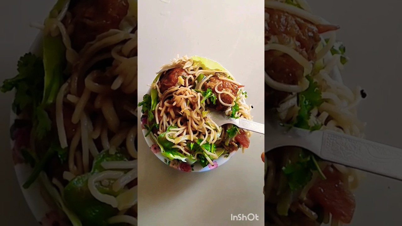 New and unique Modern plating# Chinese starter # veg Manchurian 🧆+Hakka ...