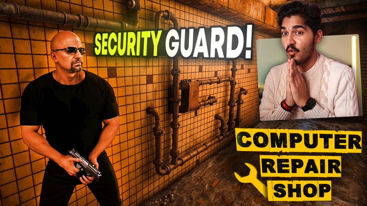 I Hired a SECURITY GUARD! - Computer Repair Shop #2 - YouTube