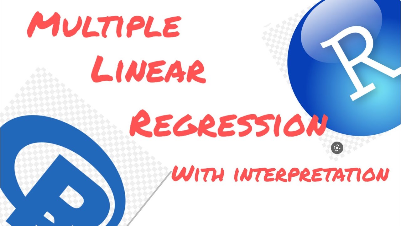 Multiple linear regression in R with diagnostics tests and detailed ...