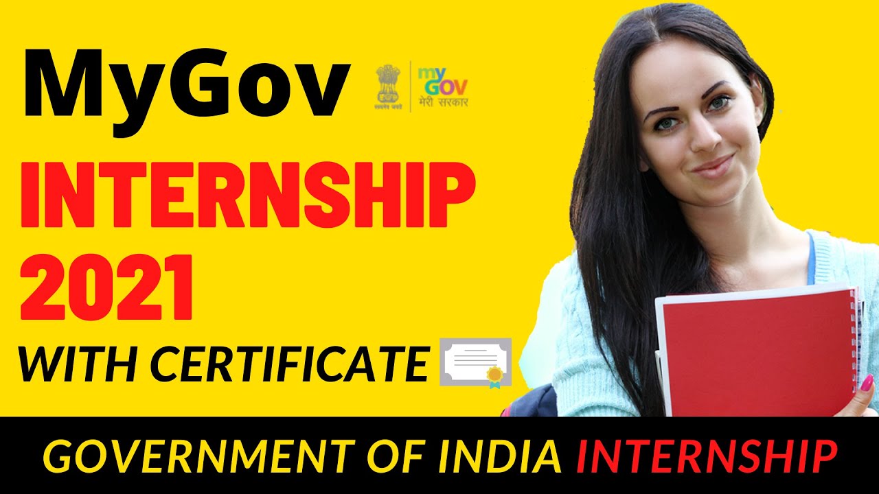 MyGov Internship 2021 | Government of India Internship | Free ...