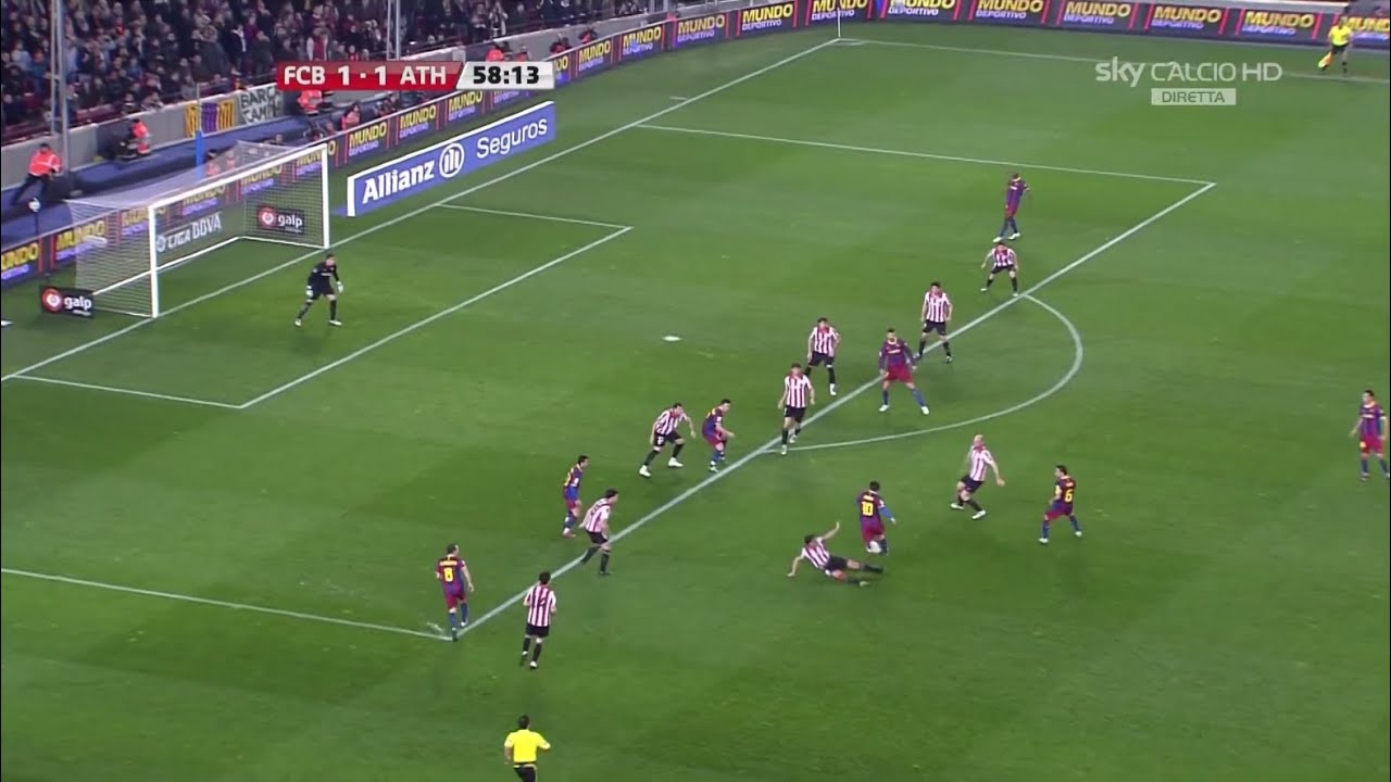 250. Lionel Messi vs Athletic de Bilbao (Home) 10-11 - YouTube