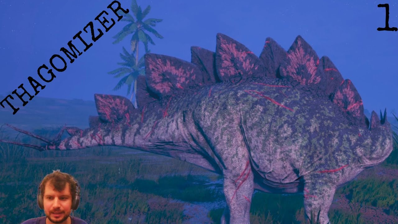 Stegosaurus thagomizer gameplay in Evrima The Isle 1 - YouTube