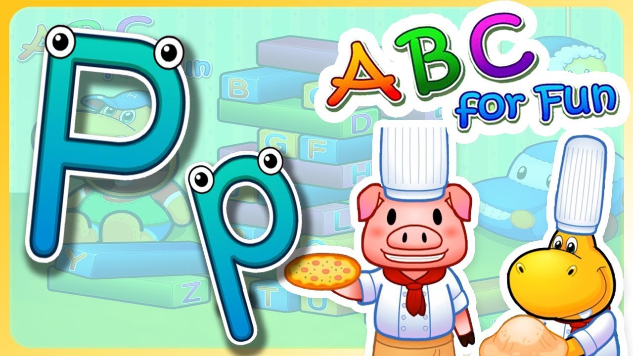 字母 P | The Letter P | ABC for Fun - YouTube