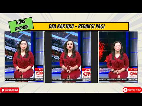 CNN Indonesia: Dea Kartika - MORNING NEWS DESK (4K)