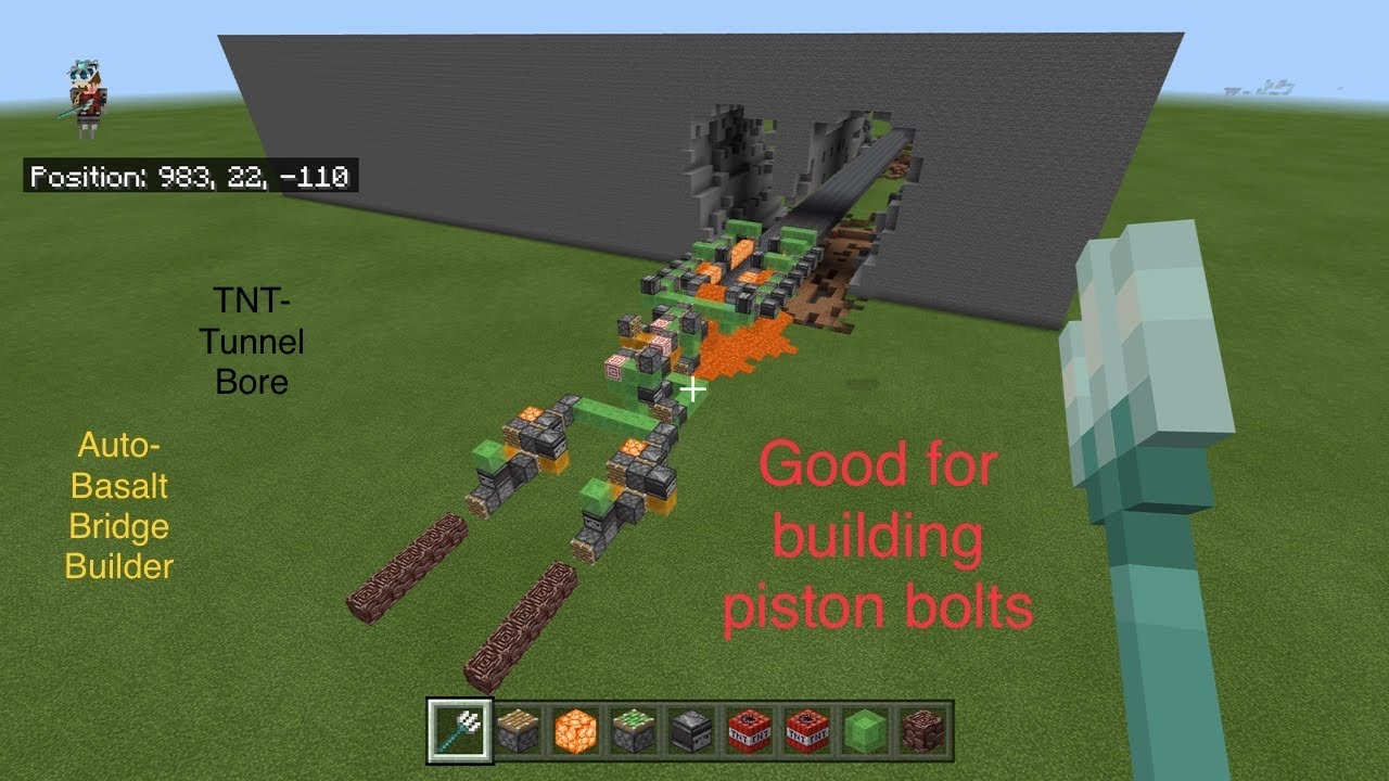 TNT-Tunnel Bore/5-Wide Piston Bolt Basalt Bridge Builder Showcase ...