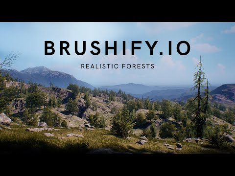 Brushify.io - Realistic Forest Environment in Unreal Engine 4 (Showcase) - YouTube