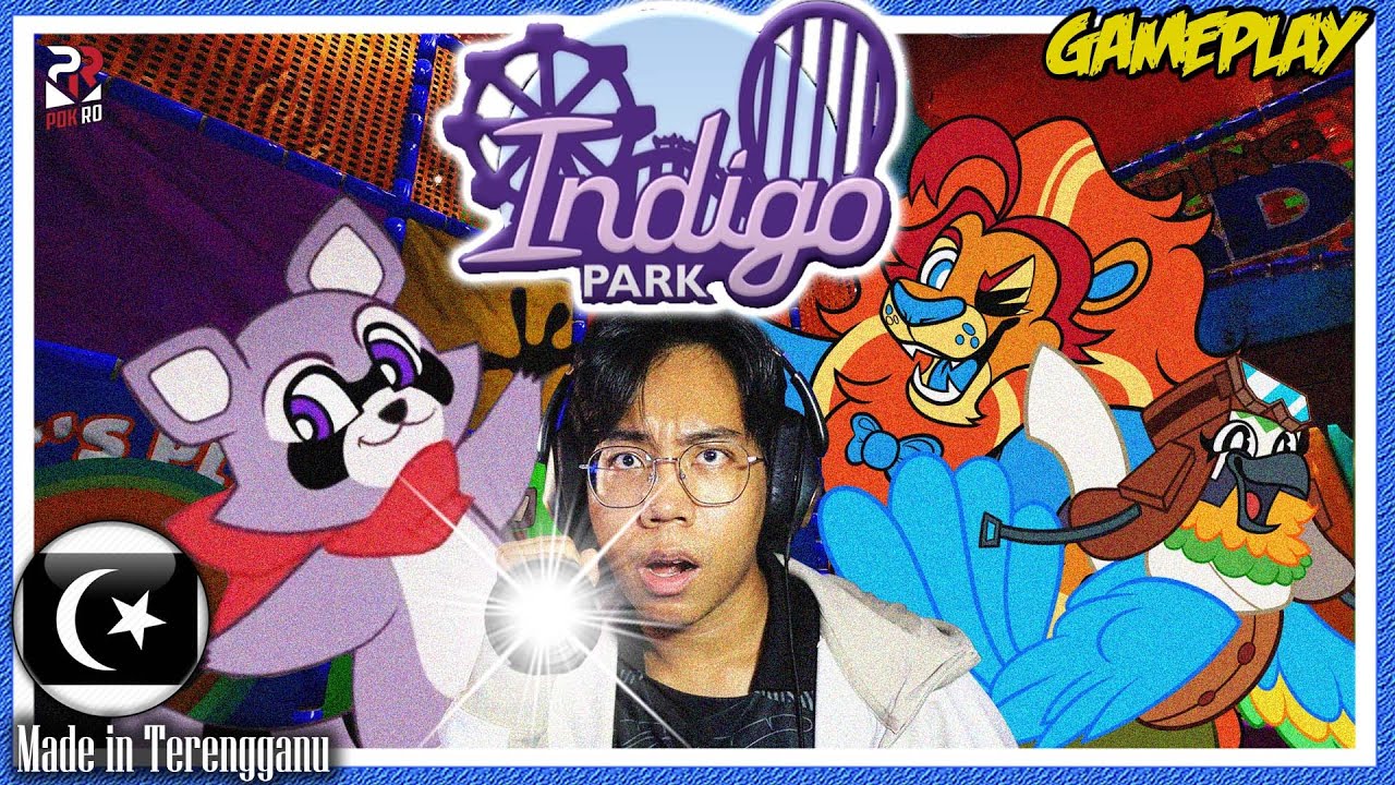 *SERAM!!* TAMAN PERMAINAN BERHANTU KE?! || Indigo Park Chapter 1 ...