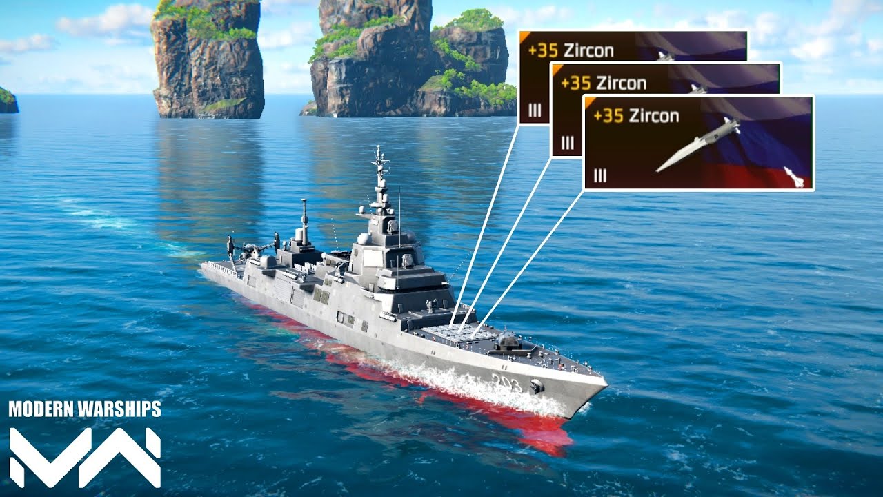 CN DDG-203 KYLIN - USING FULL "ZIRCON" MISSILE IN MODERN WARSHIPS ALPHA ...
