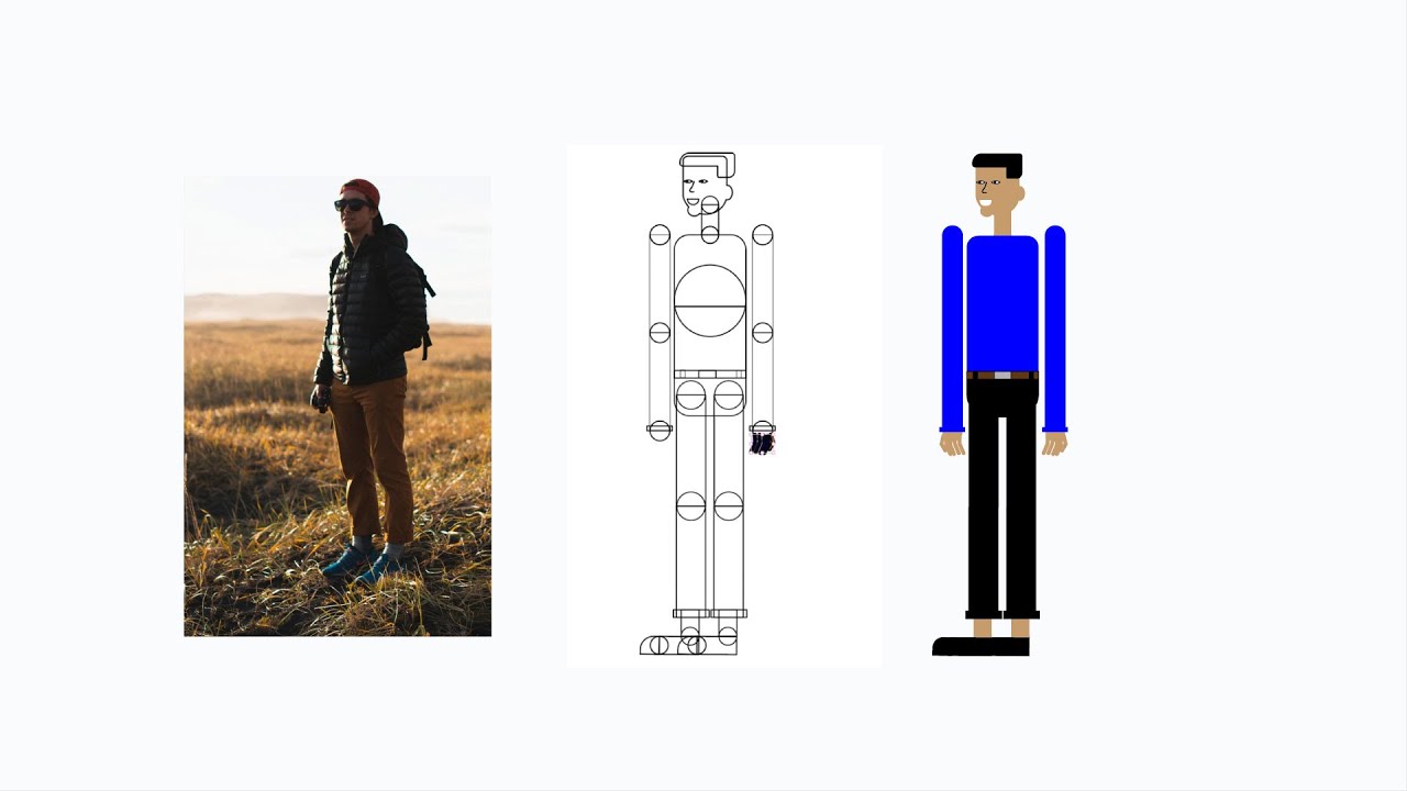 How I Prepare Character for Rigging Using Stock Photo In Adobe ...