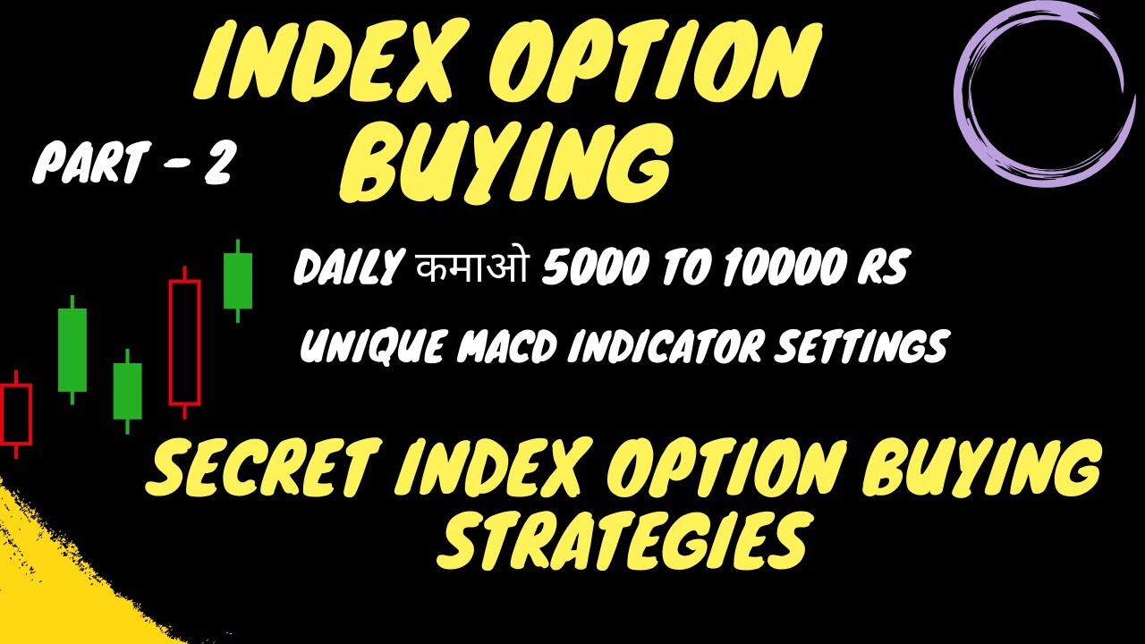 Secret Option Buying Strategy Part 2 | Option Buying with MACD | Index ...