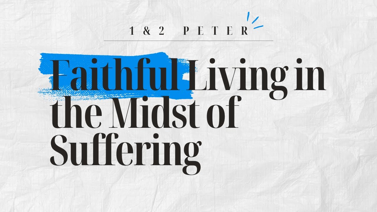 Entrust Your Soul to a Faithful Creator - 1 Peter 4:12-19 | Rev Dave ...