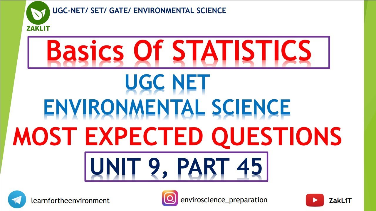🔴Basics Of Statistics-Most Expected MCQs(PART 45) - YouTube