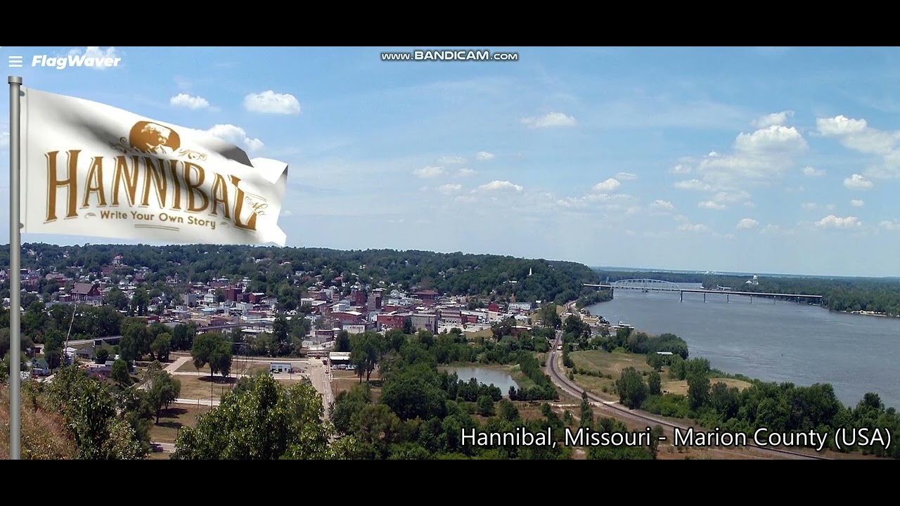 Hannibal, Missouri Flag - Marion County - YouTube