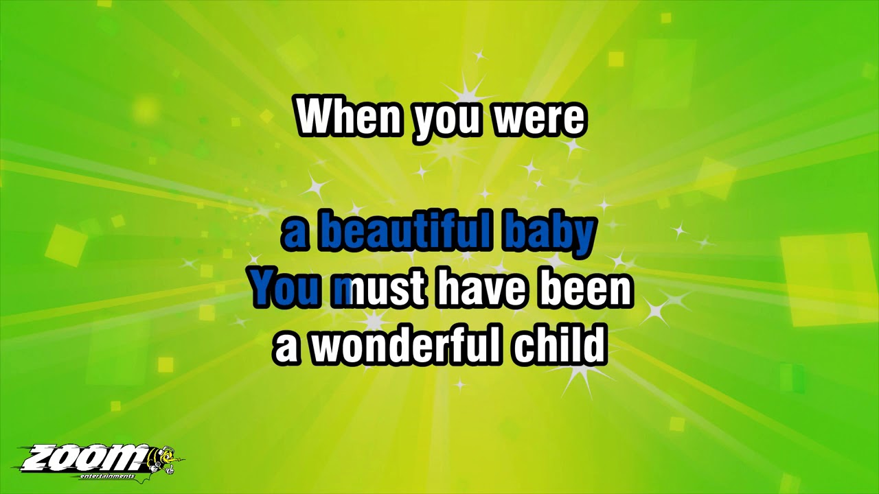 Piano Singalong - You Must Have Been A Beautiful Baby - Karaoke Version ...