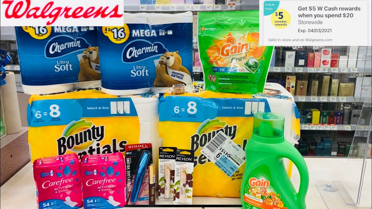 Walgreens stocking up on paper + Spend $20 get $5 Walgreens cash ends ...
