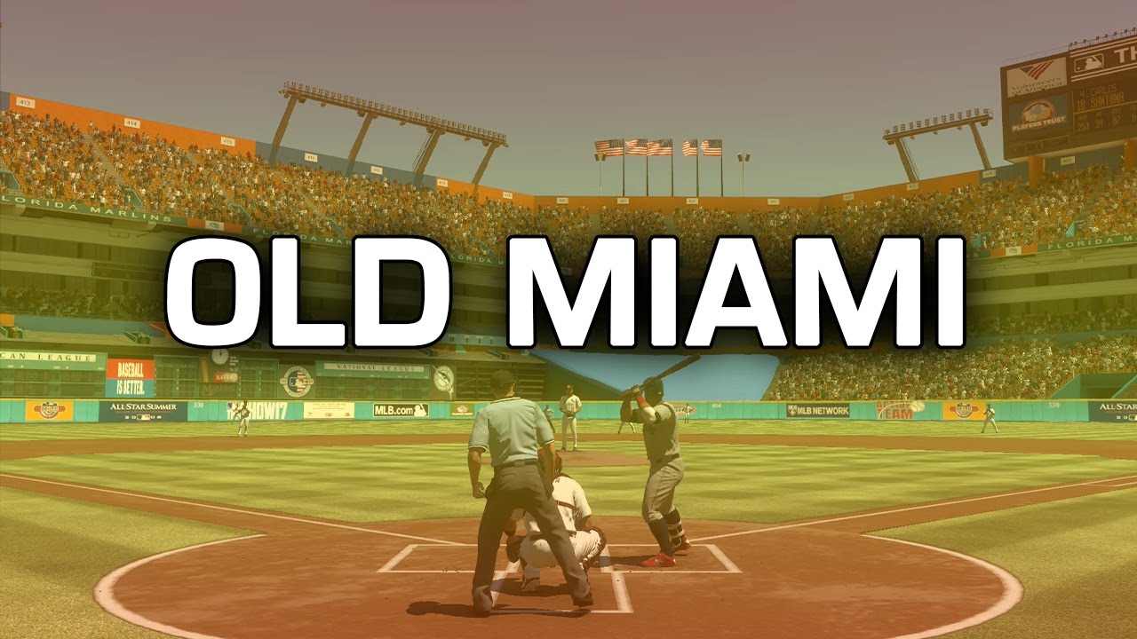 Touring OLD MIAMI in MLB The Show 17 - YouTube