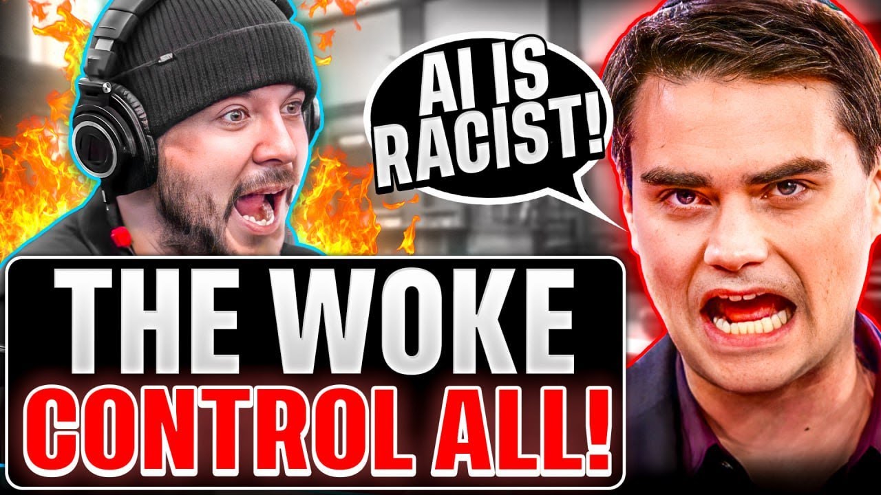 Tim Pool And Ben Shapiro LOSE THEIR MINDS Over Googles R*CIST AI That ...