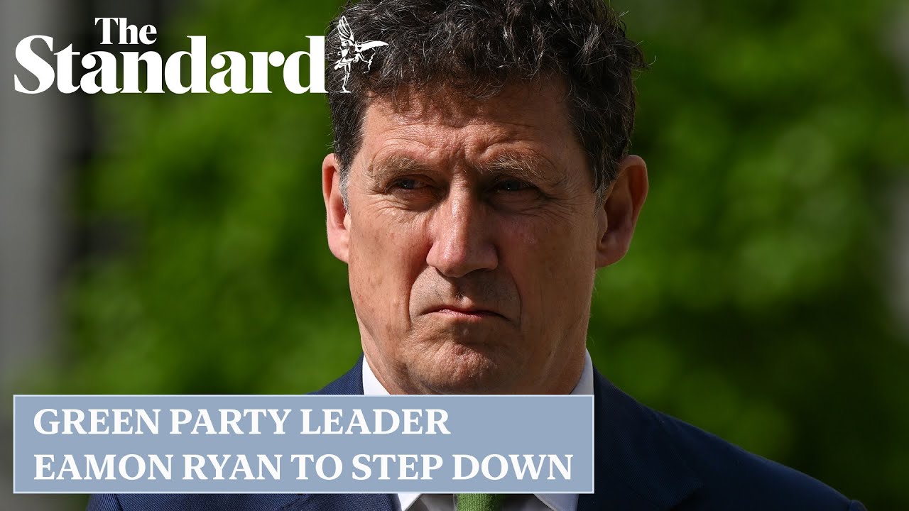 Green Party leader Eamon Ryan to step down - YouTube
