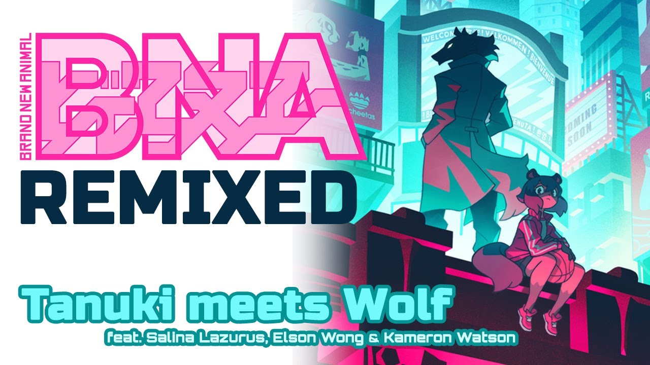 Tanuki meets Wolf - YouTube