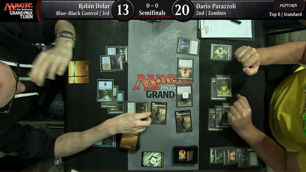 Magic the Gathering Grand Prix Turin Round SF - YouTube