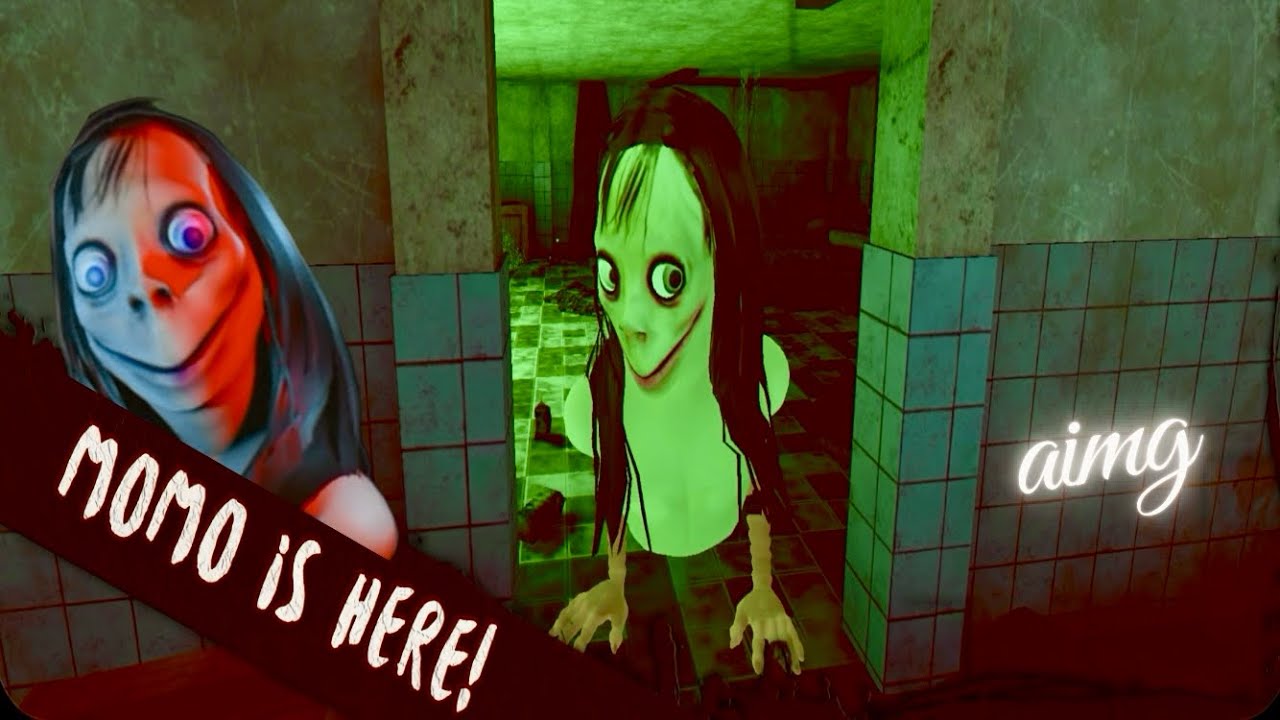 I saw MOMO!!! Horror Mobile Gameplay - YouTube