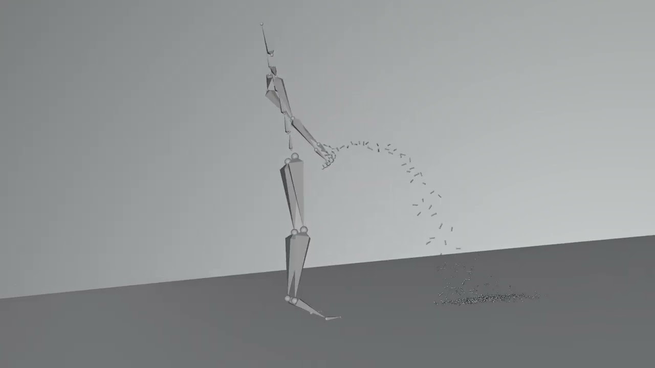 Peeing skeleton (sorry) - YouTube