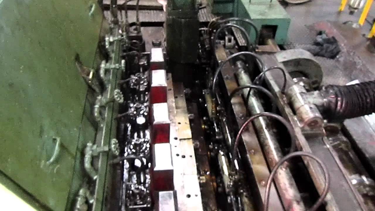 National Model 1875 Cold Parts Former - YouTube