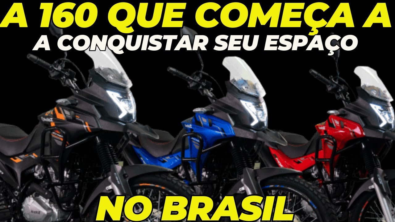AZ 160 XTREME CONQUISTANDO SEU ESPAÇO NO BRASIL RECOMENDO ELA OU NÃO ...