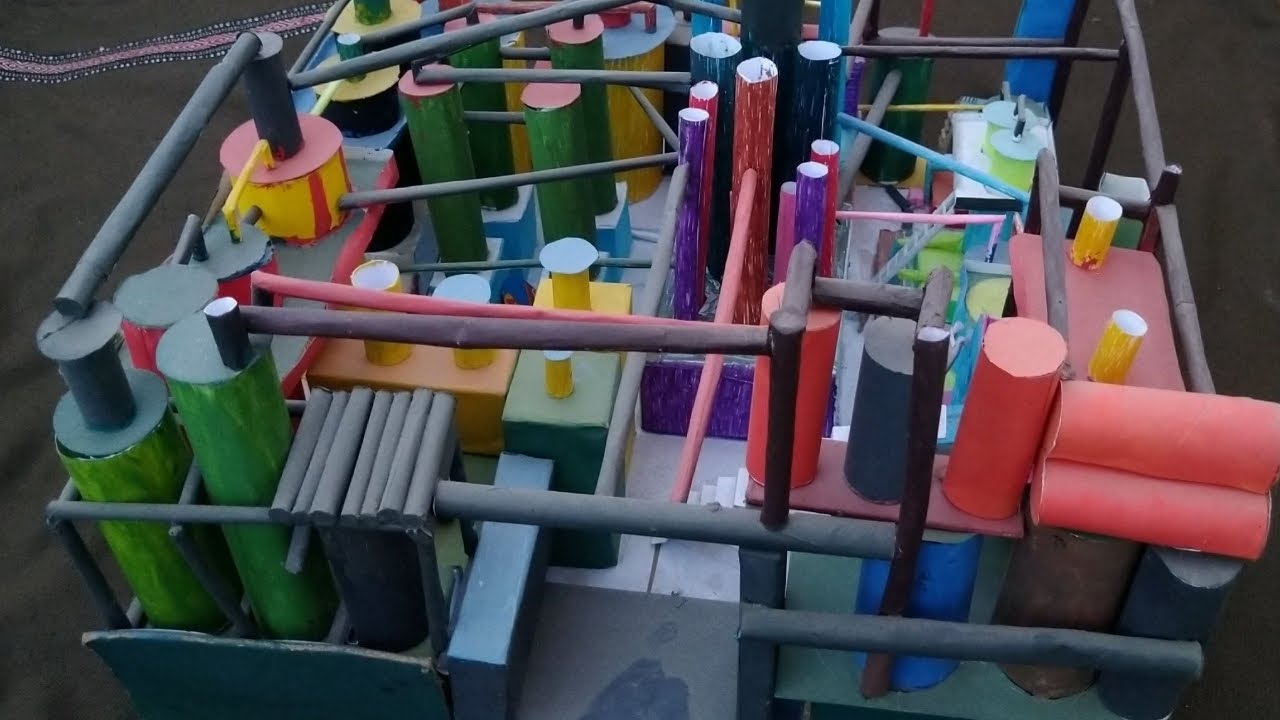 How to make cardboard oil refinery - YouTube