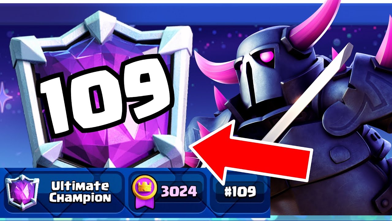 IM TOP 109 IN THE WORLD WITH THE BEST PEKKA DECK! *INSANE PLAYS* 🏆 ...