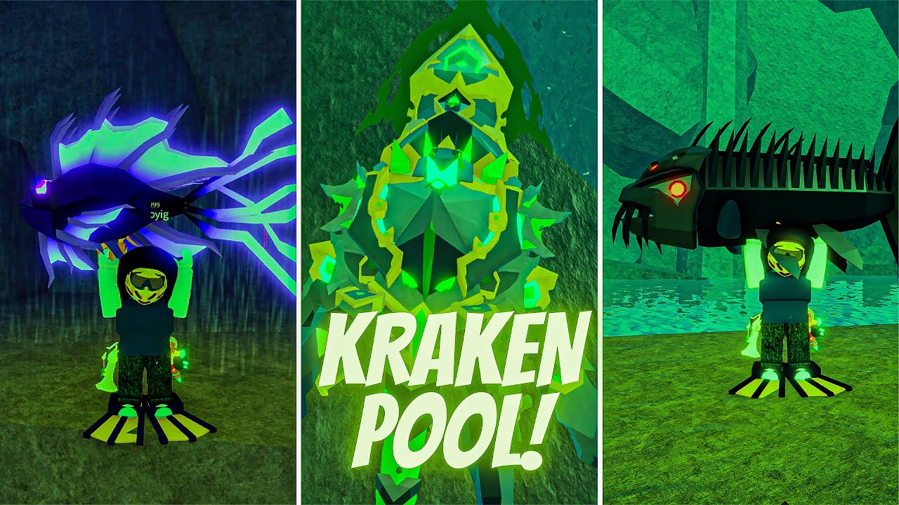 All Fish in the Kraken Pool | Roblox - YouTube
