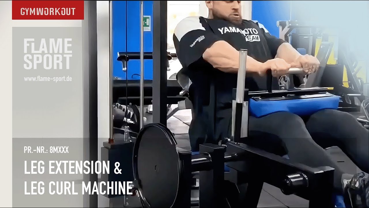 Get The Most Out Of Your Workout With Our 2-in-1 Leg Extension/leg Curl ...