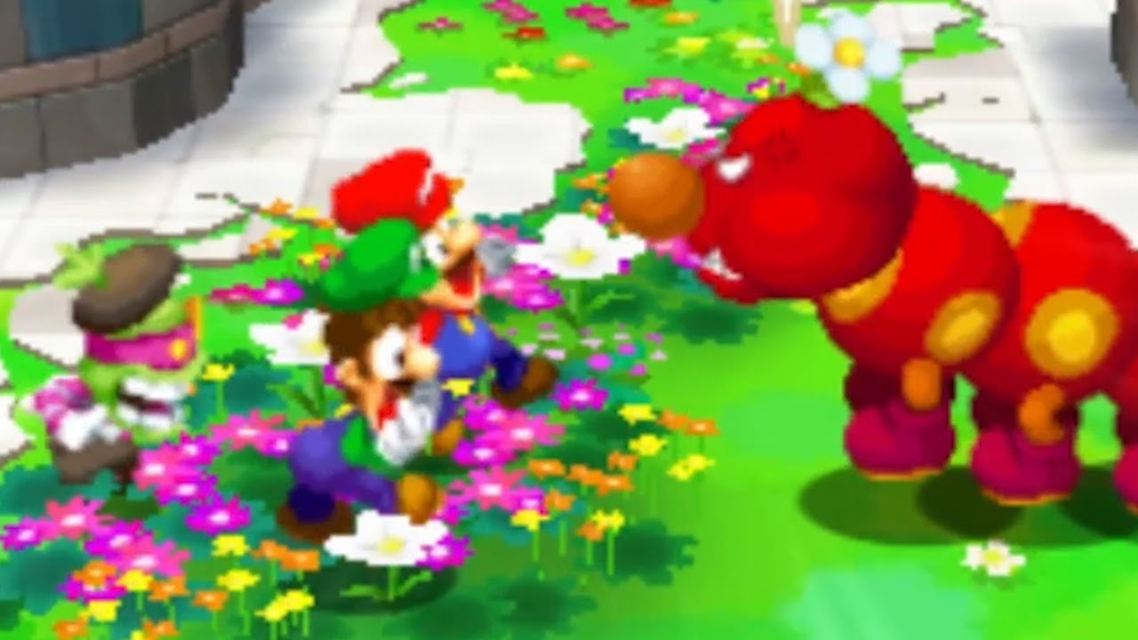 Mario & Luigi Dream Team - Walkthrough Part 42 - Wiggler & Popple Boss ...