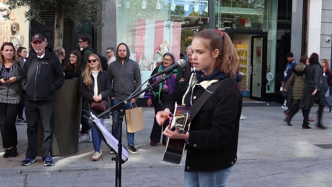 Allie Sherlock Live and Uncut Cover of Let It go from Grafton Street ...