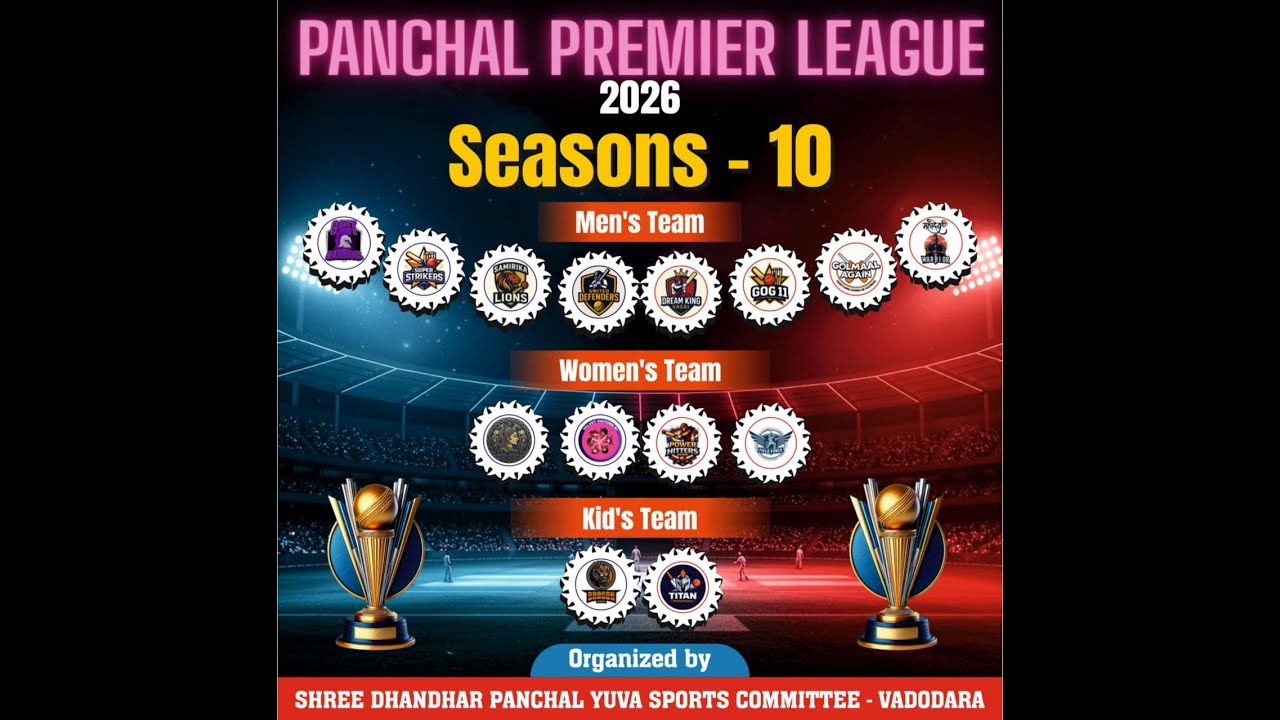 PANCHAL PREMIER LEAGUE 2026 - SEASON 10 || DAY 1 || - YouTube