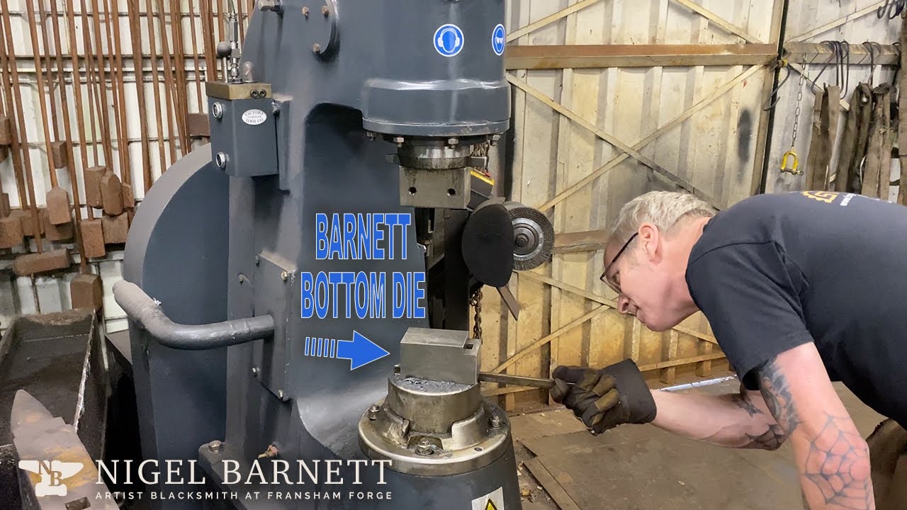 Barnett Bottom Die Fast Swage System For Anyang ST Hammer YouTube