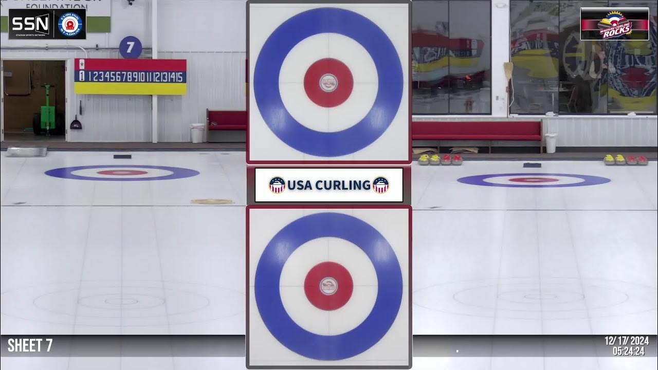 Curling Stadium Wausau Sheet 7 12-17-24 - YouTube