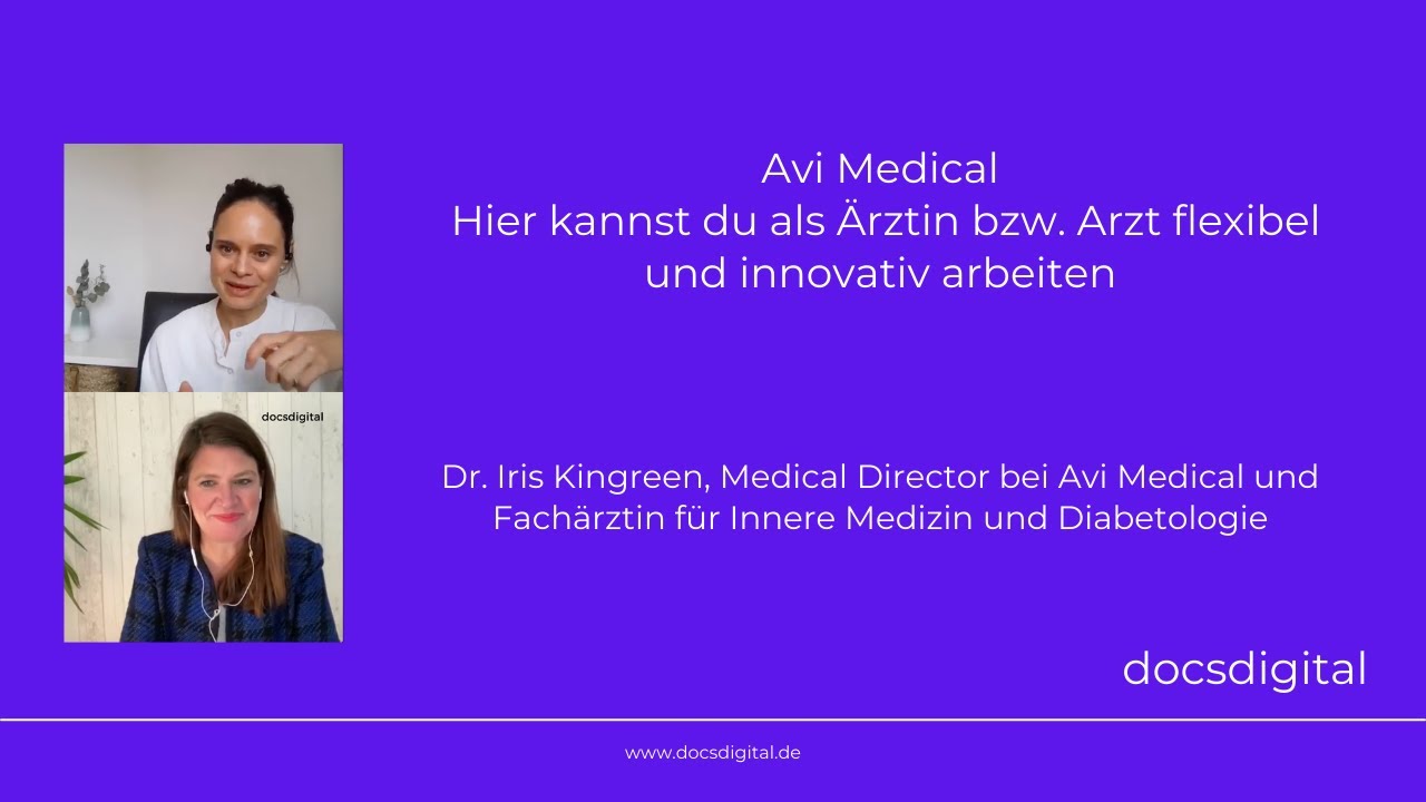 Avi Medical - Hier kannst du als Ärztin bzw. Arzt flexibel und ...