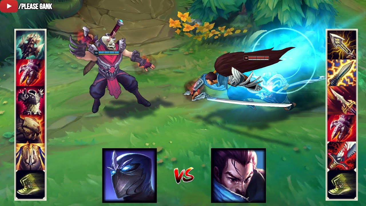 SHEN vs YASUO FULL BUILD FIGHTS & Best Moments! - YouTube