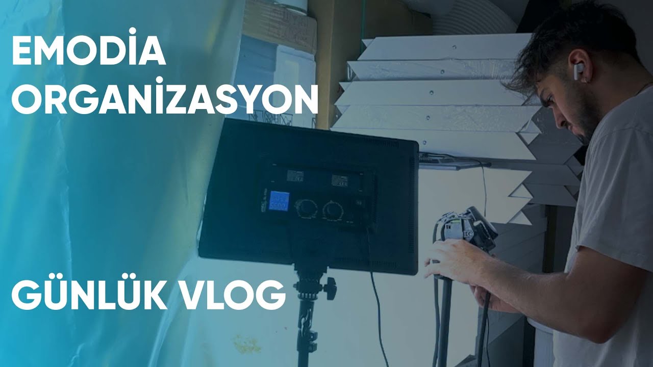Emodia organizasyon ile bir gün, günlük vlog - YouTube