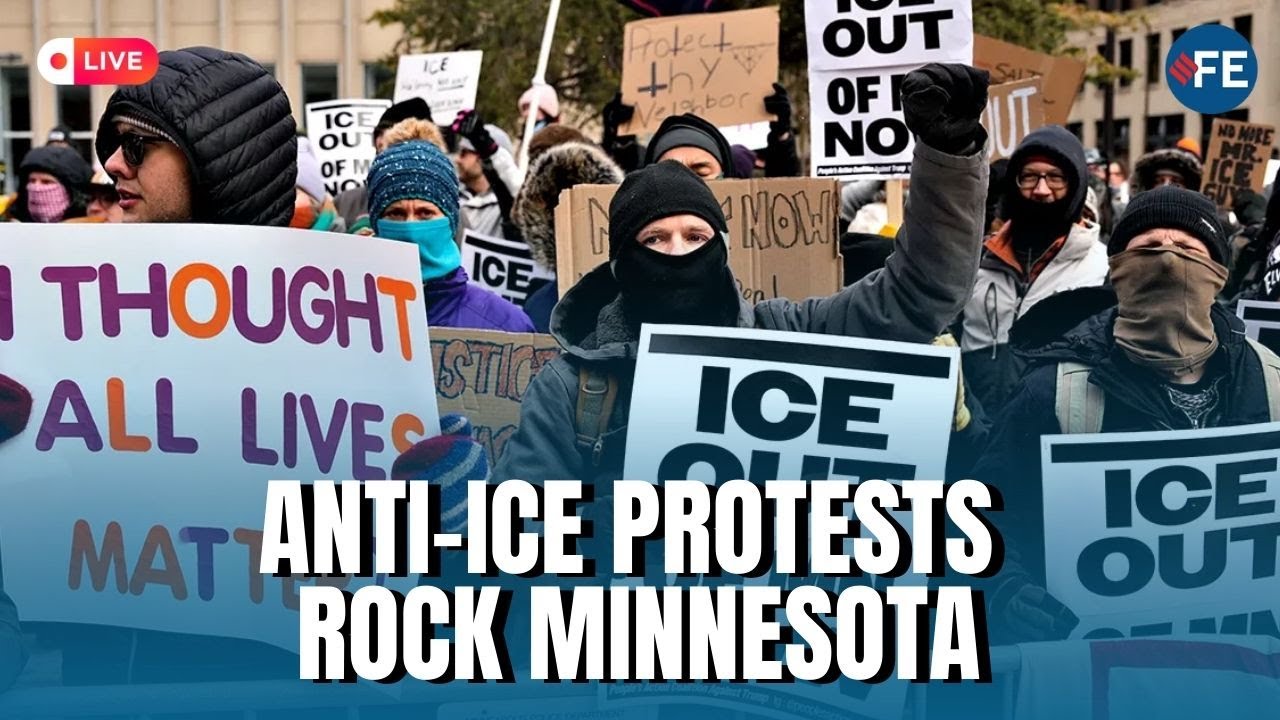 Minnesota Anti-ICE Protest LIVE: Minnesotans Protest ICE, Urge ...