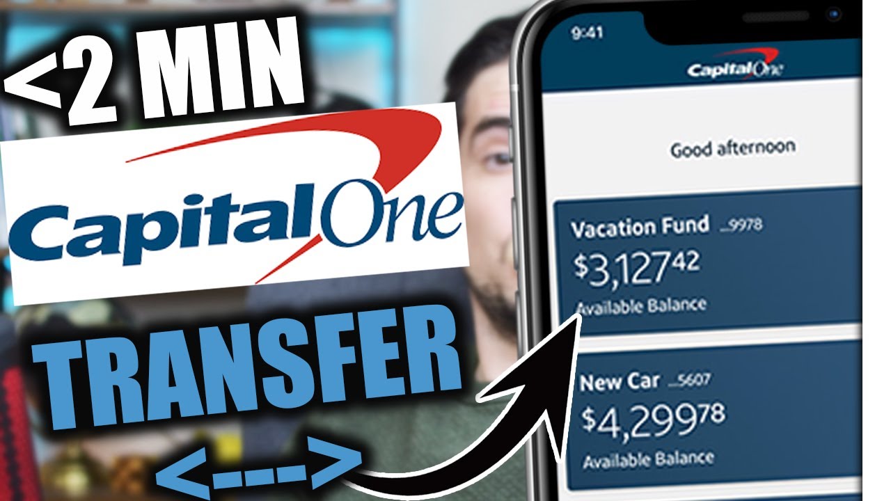 How to Transfer Funds Between Account on Capital One - YouTube