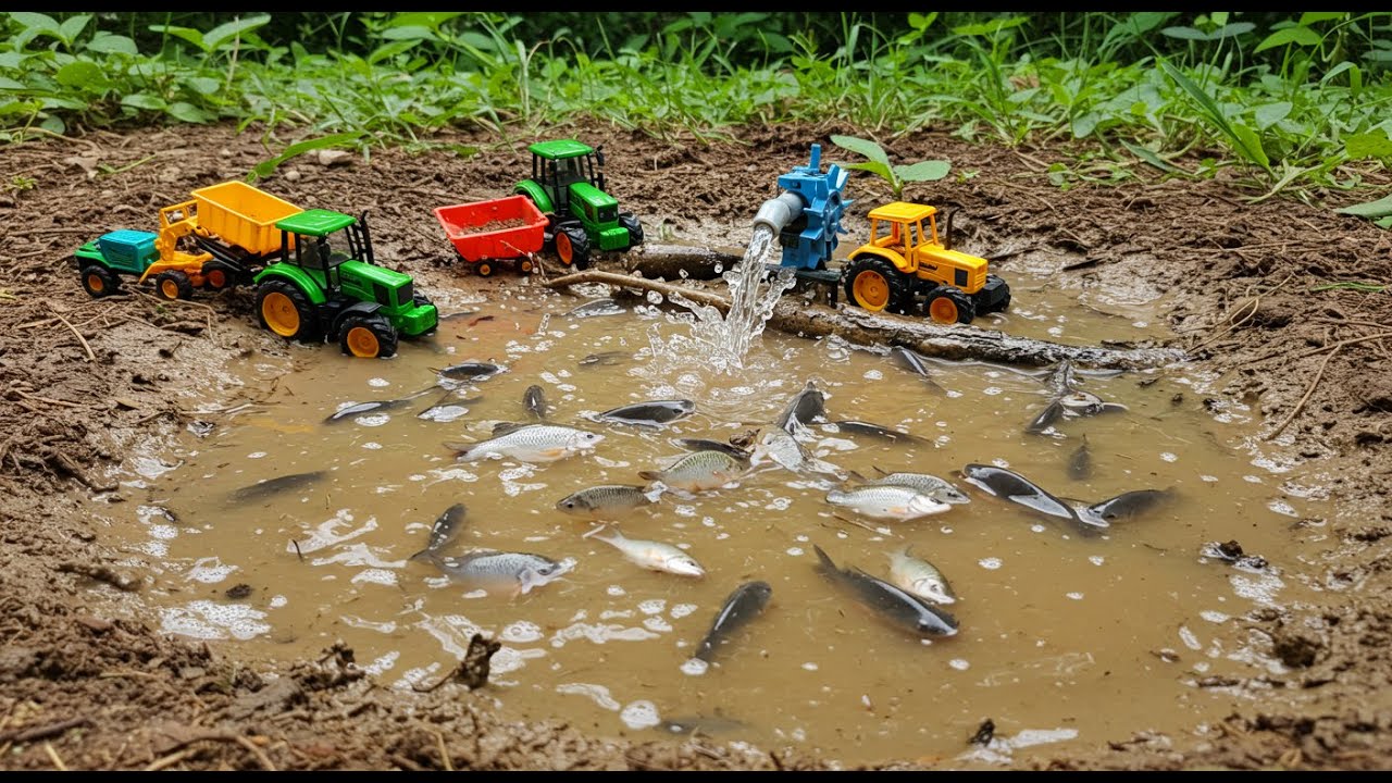 Catching Giant Catfish with Mini Water Pump – Amazing Fishing Hack ...