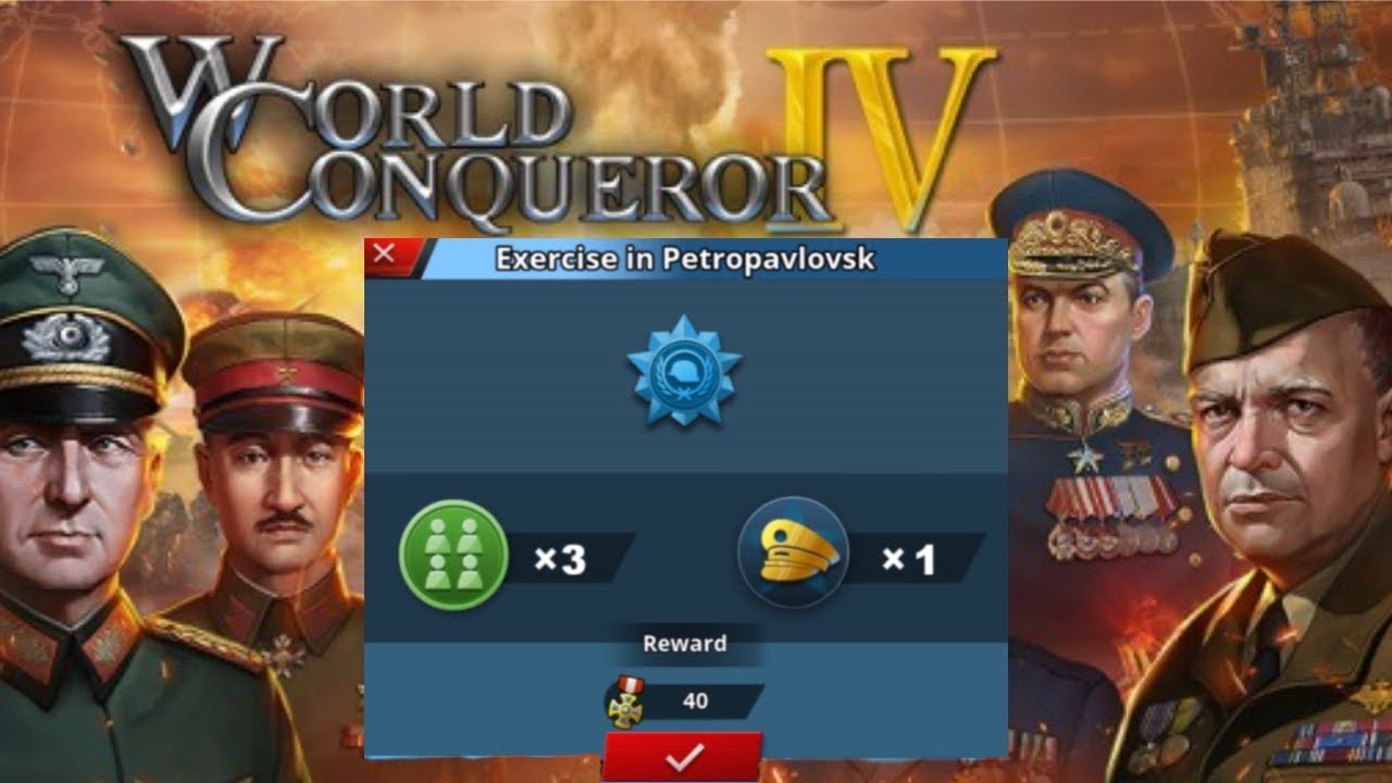 Exercise in Petropavlovsk (World Conqueror 4) - YouTube